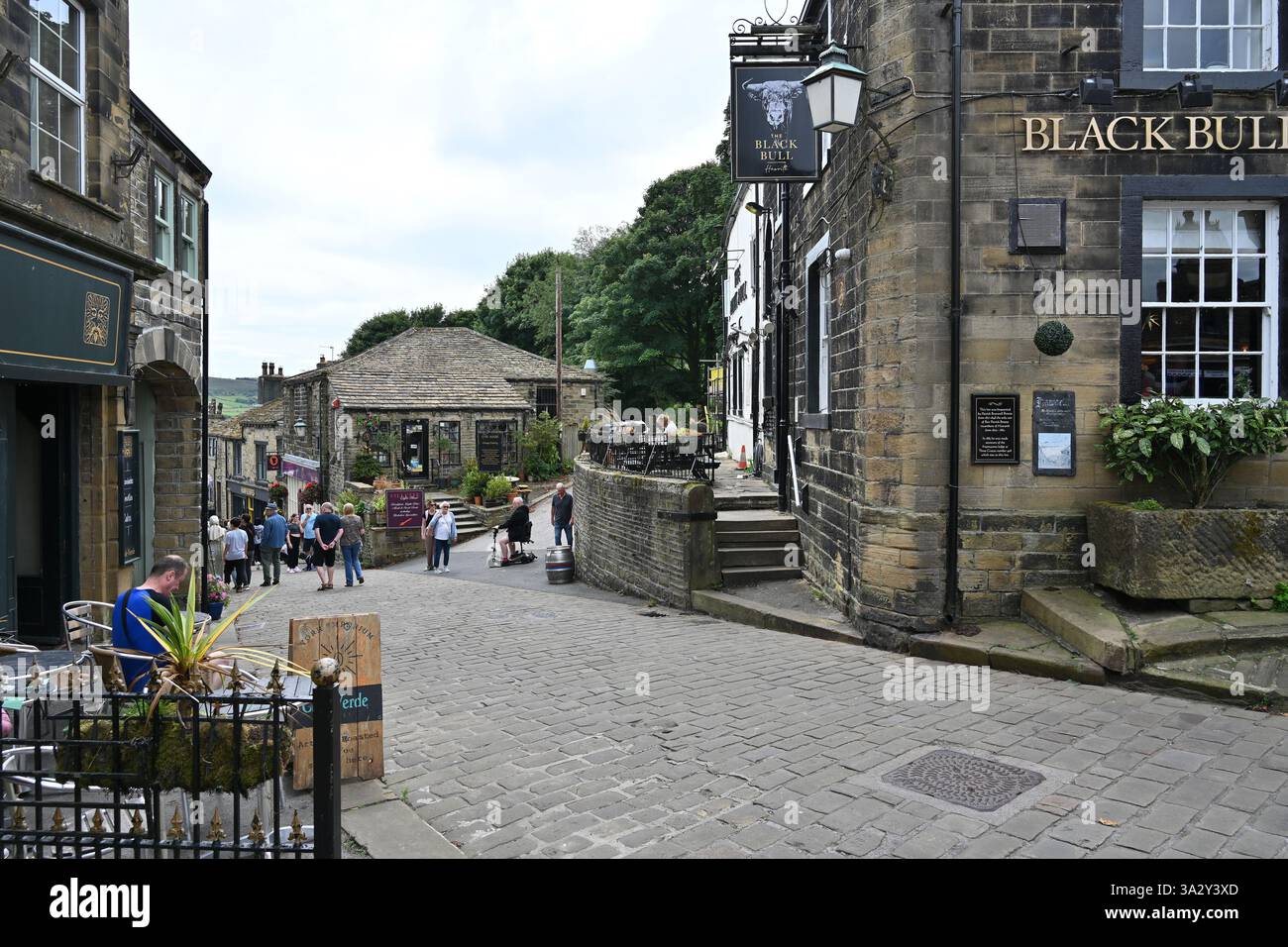 Haworth village in West Yorkshire, England Stock Photo - Alamy