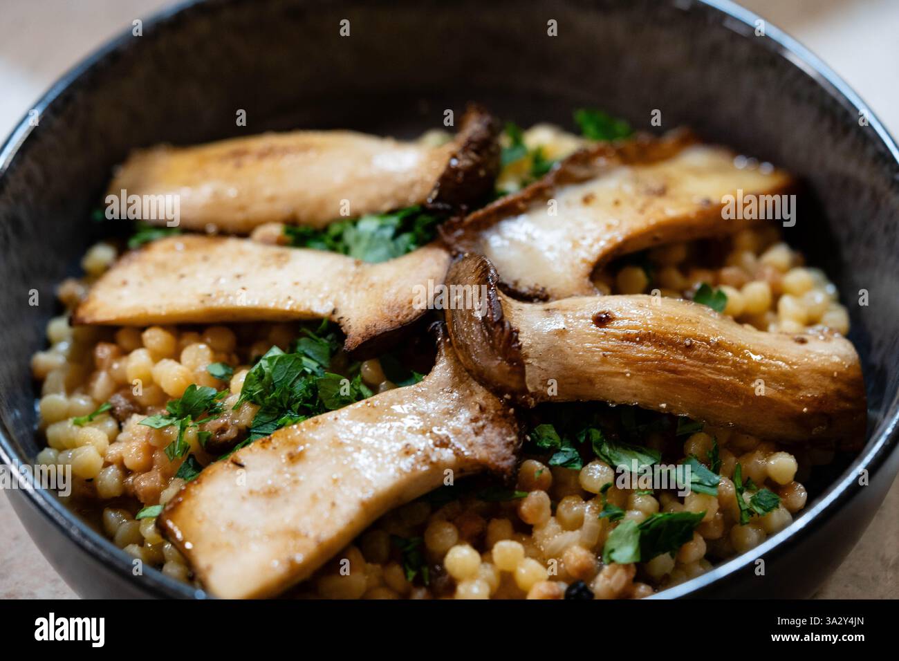 Fregola Sarda special pasta from Sardinia Stock Photo - Alamy