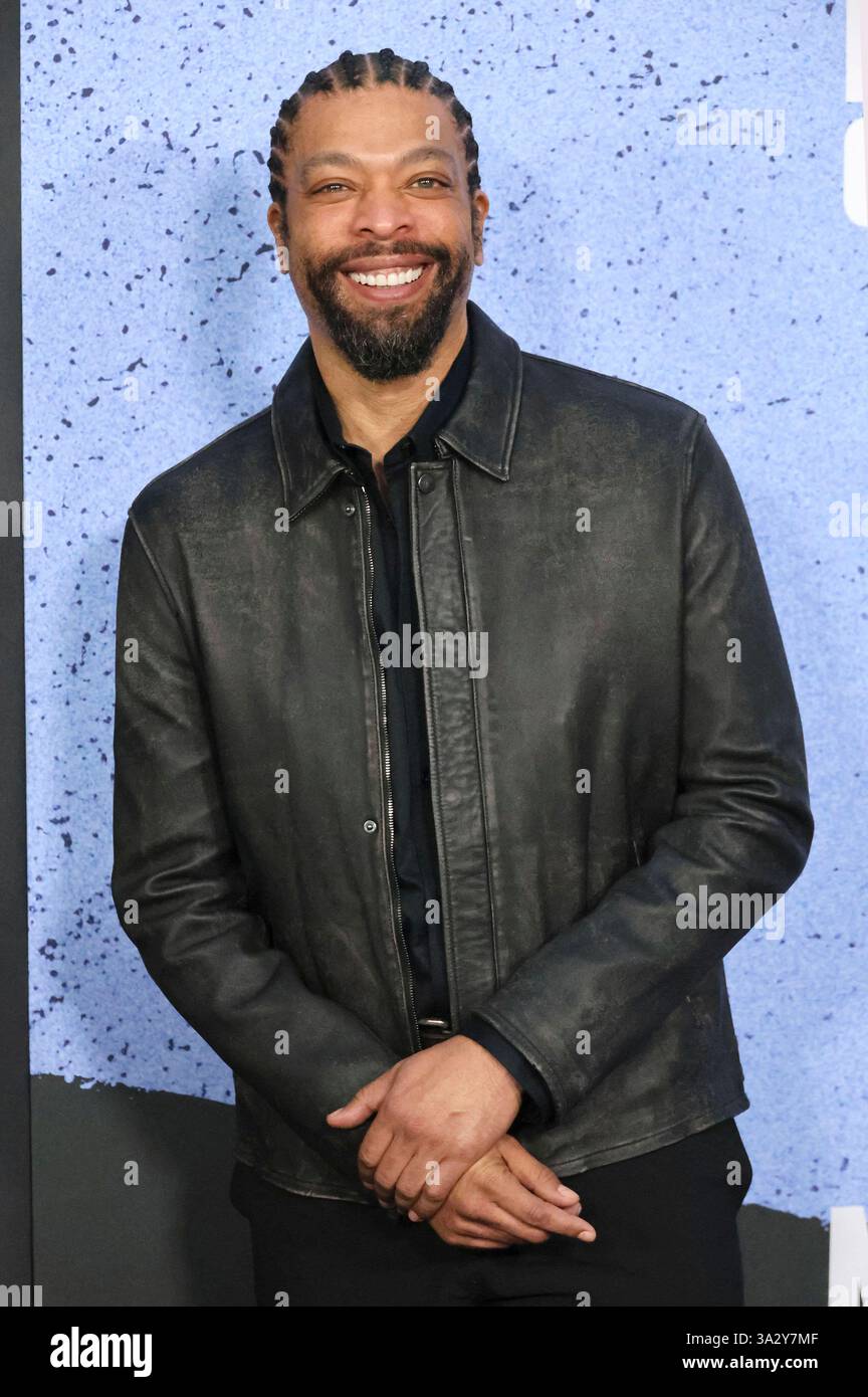 DeRay Davis beim Red Carpet Event zum Apple TV Dokumentar-Zweiteiler ...