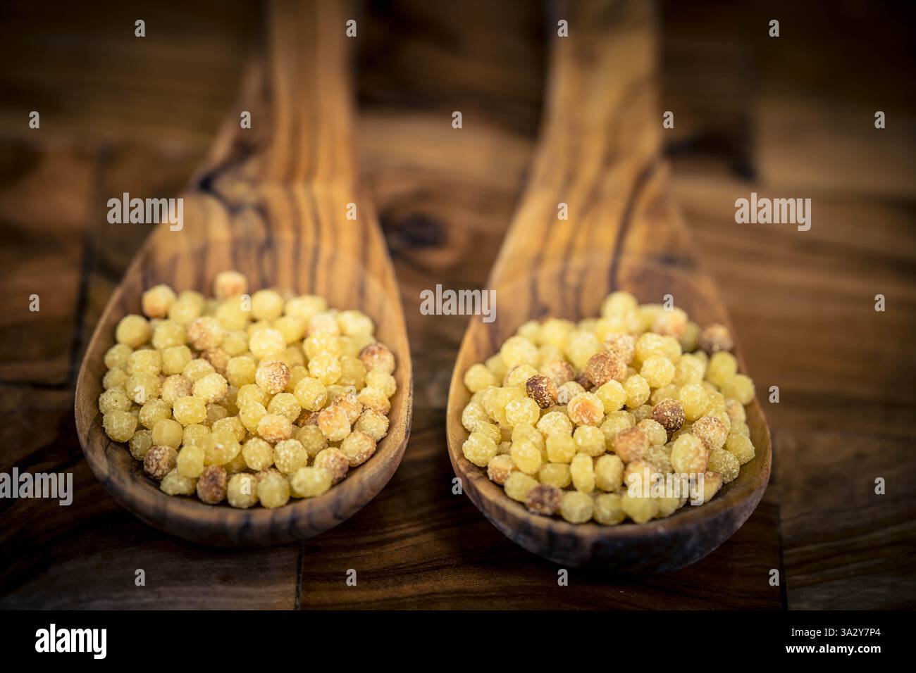 Fregola Sarda special pasta from Sardinia Stock Photo - Alamy