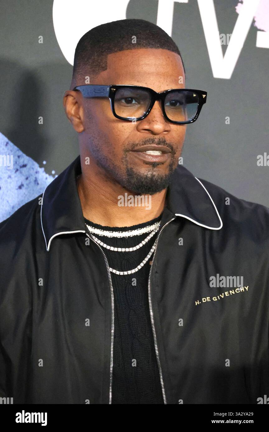 Jamie Foxx beim Red Carpet Event zum Apple TV Dokumentar-Zweiteiler ...