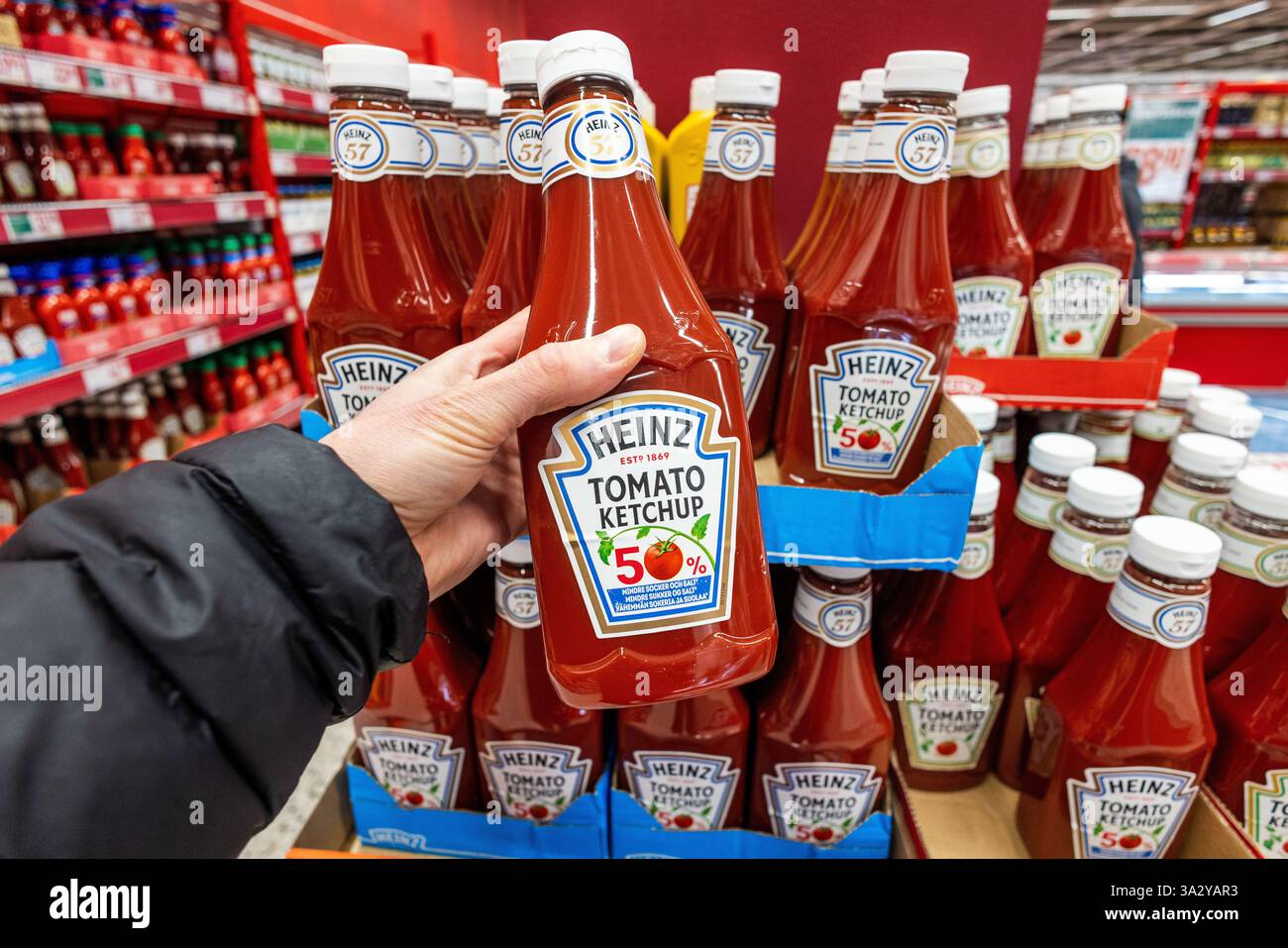 Heinz logotyp hi-res stock photography and images - Alamy