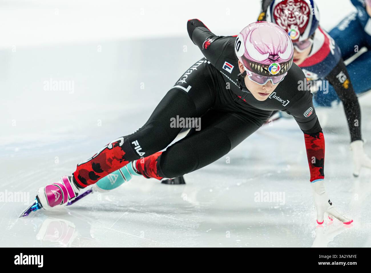 BEIJING, CHINA - MARCH 14: Danaé Blais of Canada during the ISU World ...