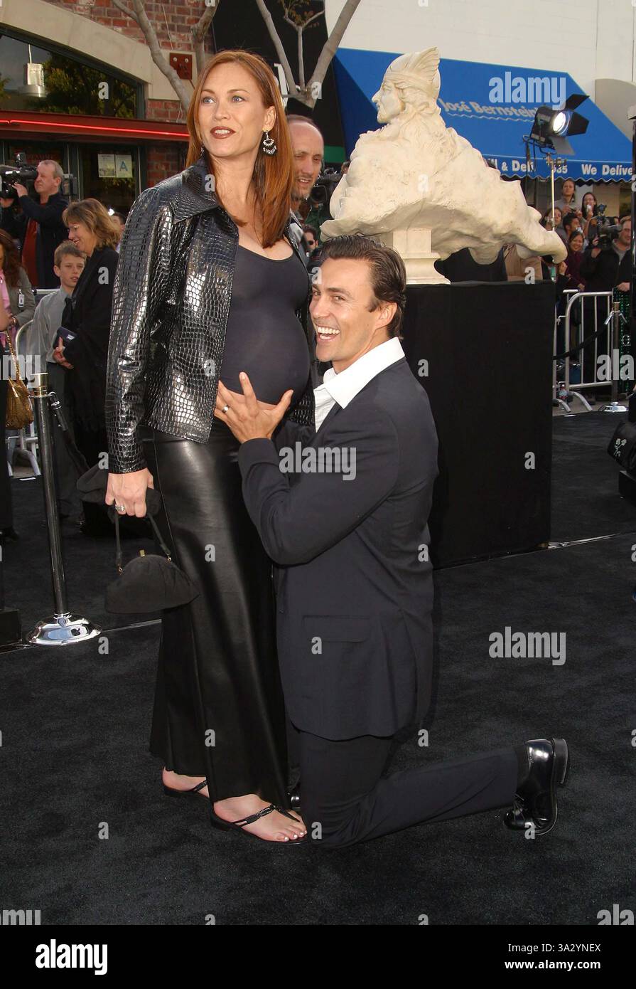 May 7, 2003 - Los Angeles, CA, USA - DANIEL BERNHARDT AND WIFE LISA ...