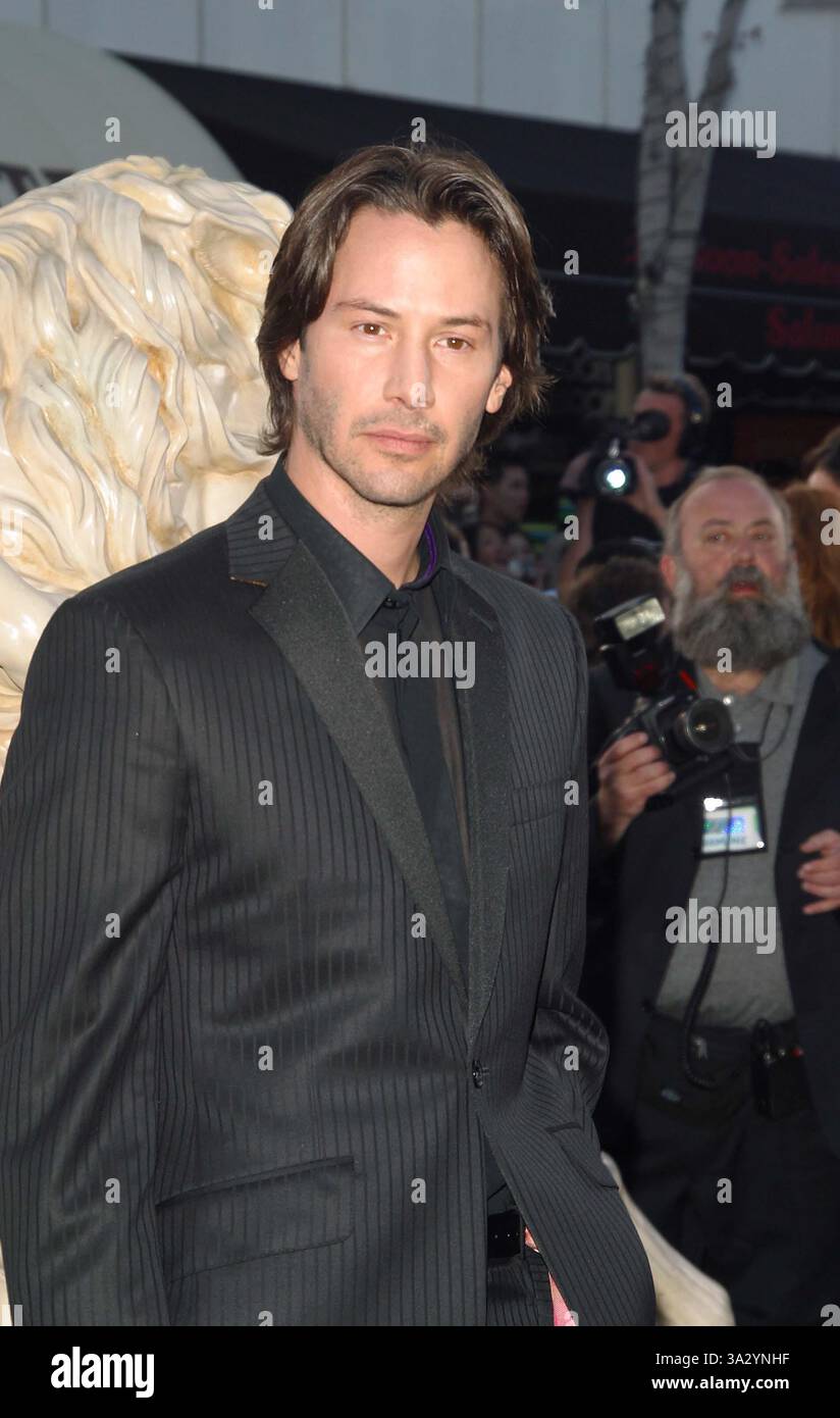 May 7, 2003 - Los Angeles, CA, USA - KEANU REEVES -..THE MATRIX ...