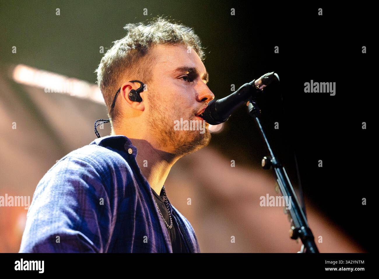 Sam Fender performs live at ChorusLife Arena in Bergamo, Italy, on ...