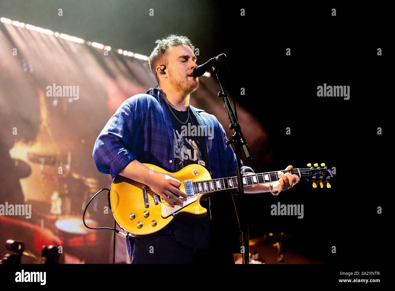 Sam Fender performs live at ChorusLife Arena in Bergamo, Italy, on ...