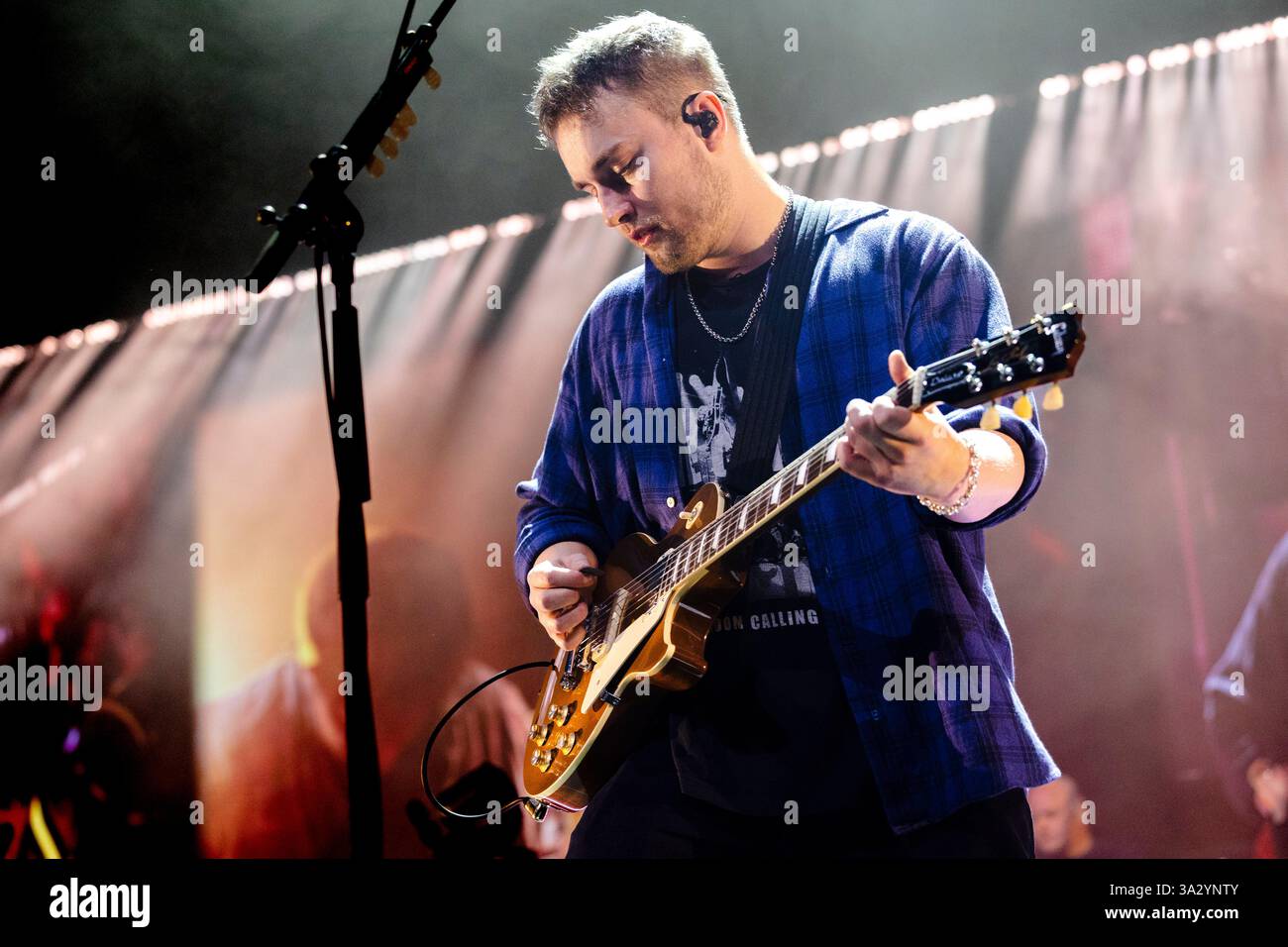 Sam Fender performs live at ChorusLife Arena in Bergamo, Italy, on ...