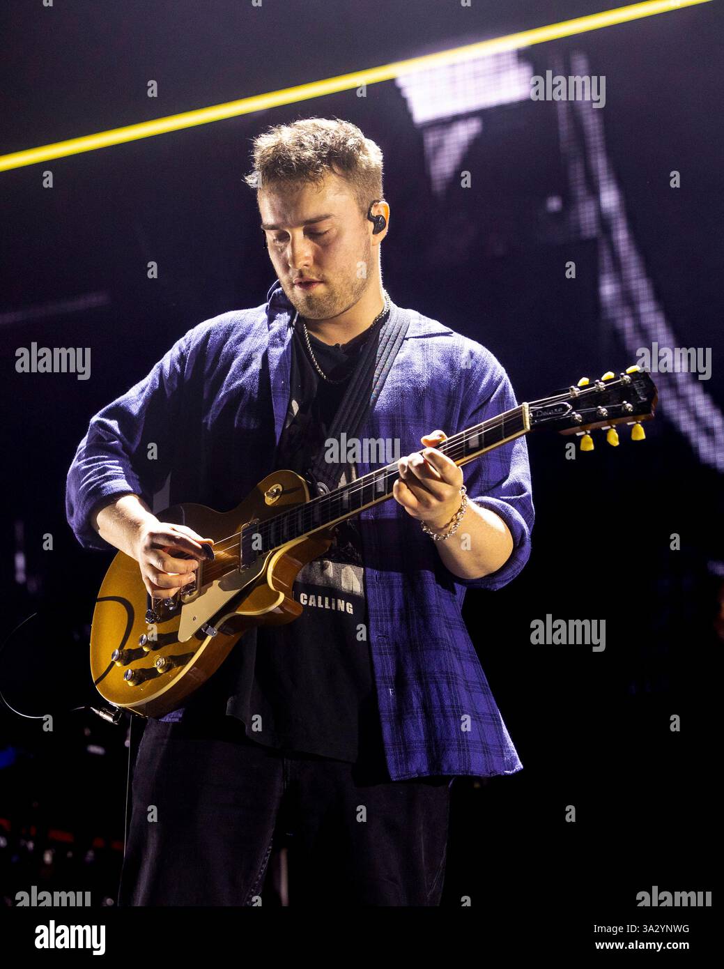 Sam Fender performs live at ChorusLife Arena in Bergamo, Italy, on ...