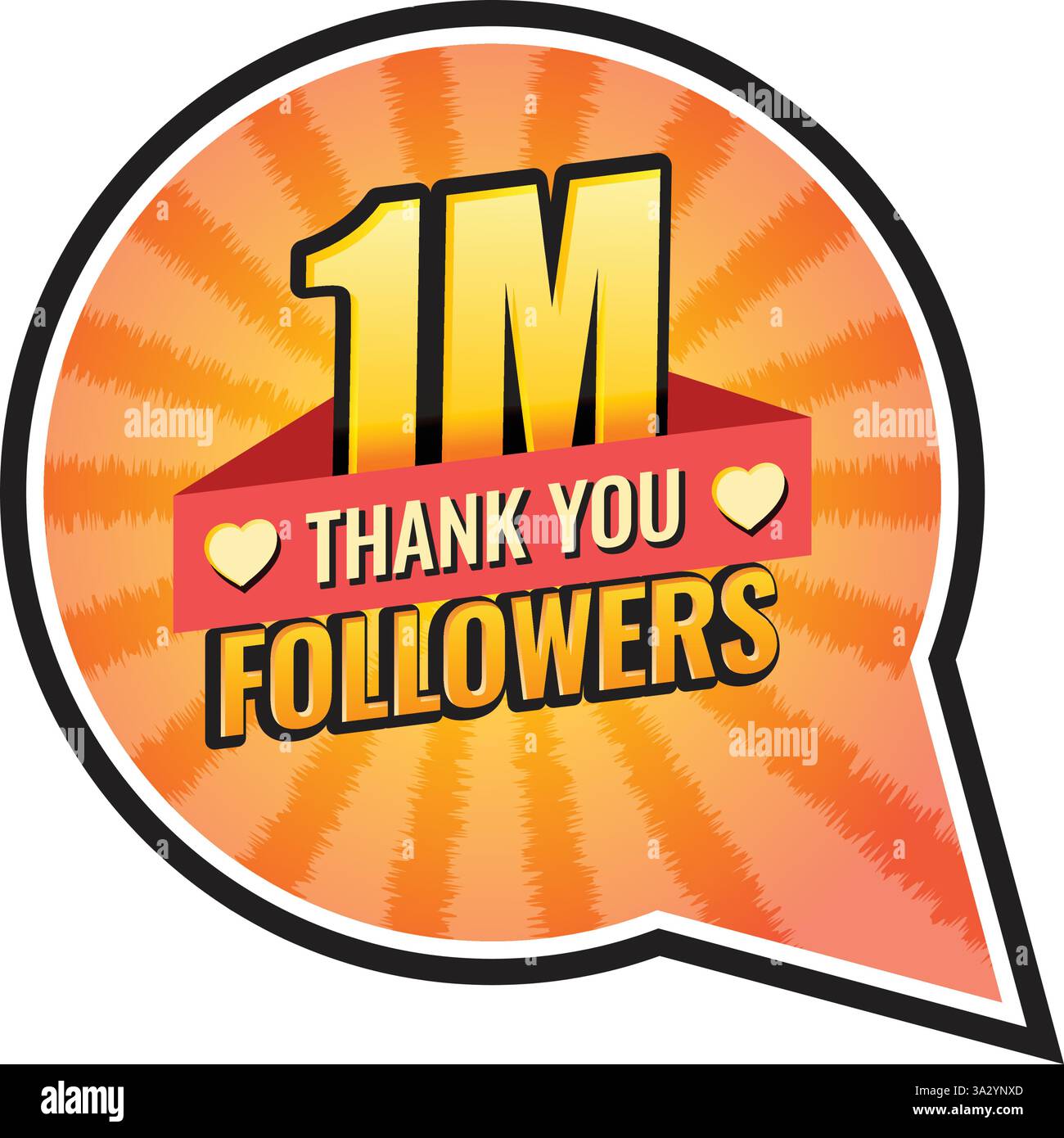 Thank you 1000000 Stock Vector Images - Alamy