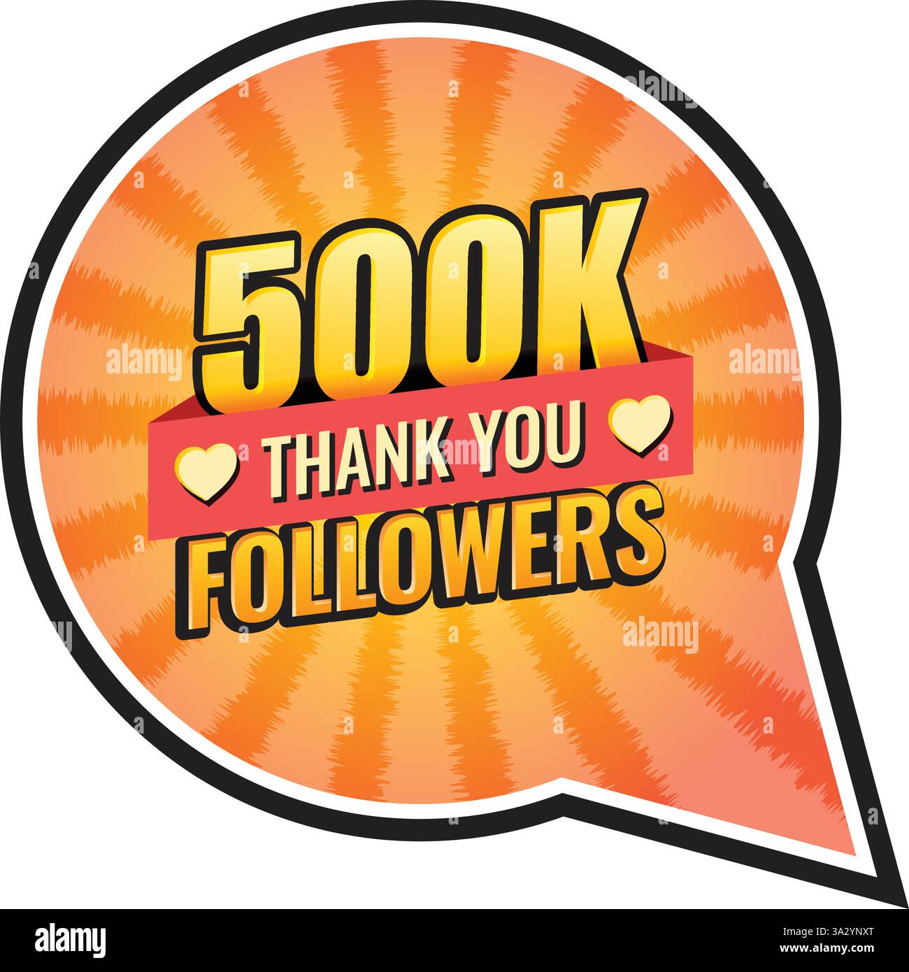 500k followers post vector vectors hi-res stock photography and images ...