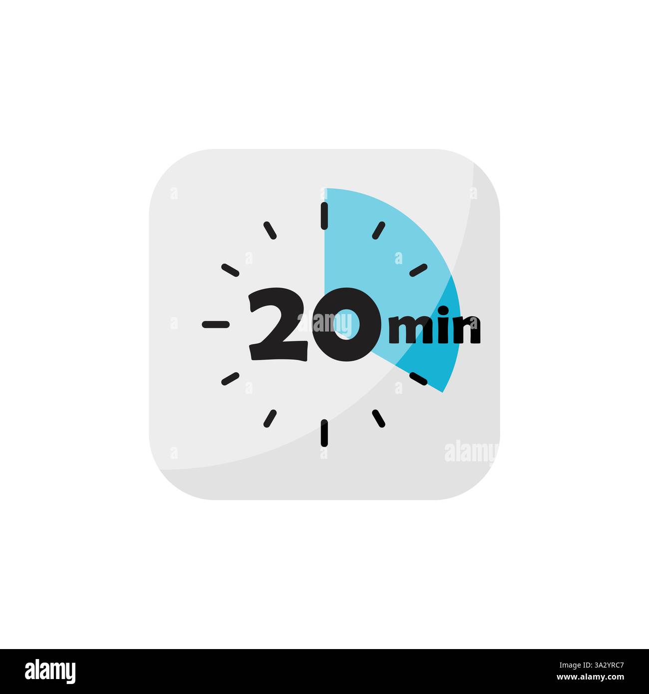 20 second countdown timer Stock Vector Images - Alamy
