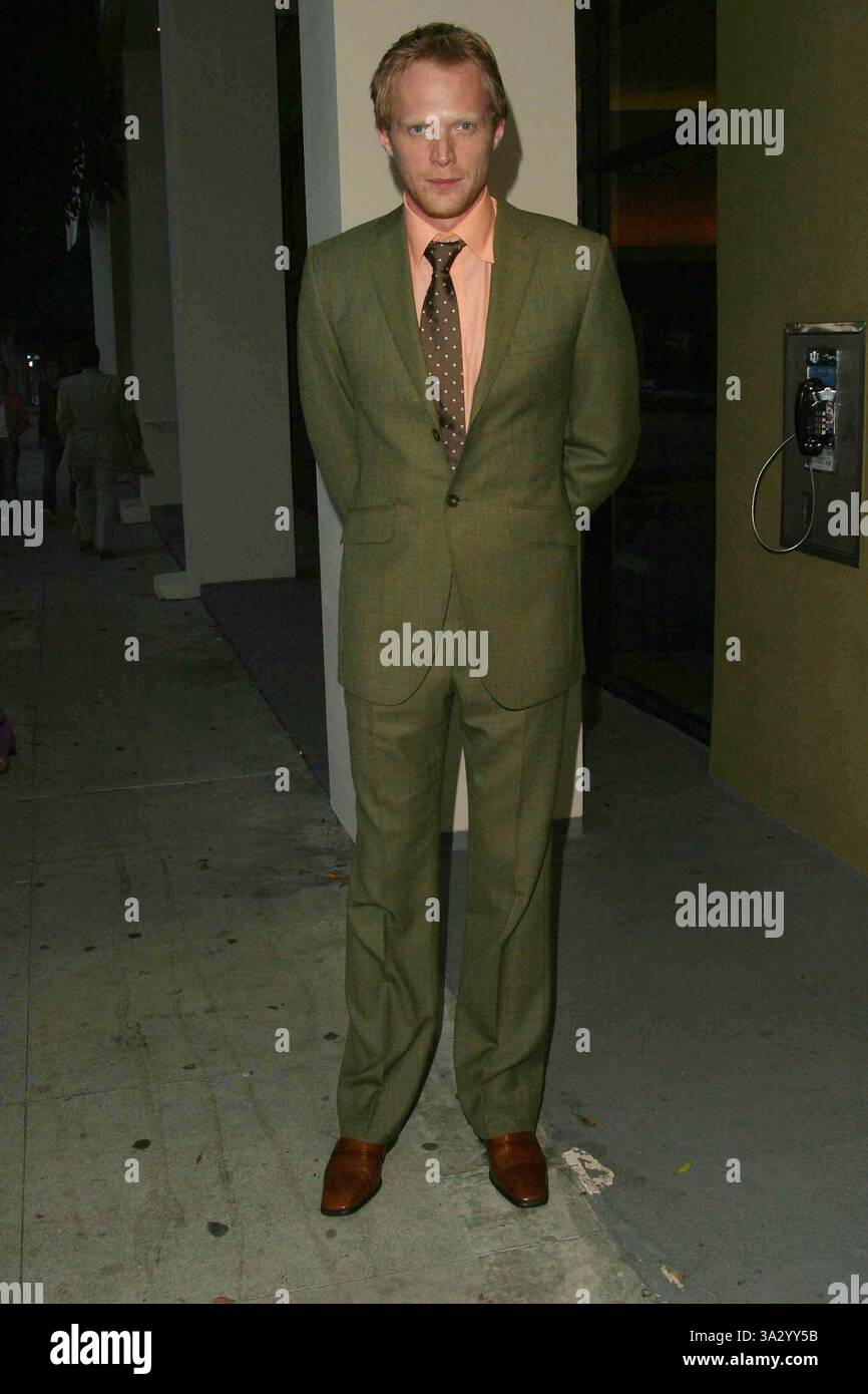 June 2, 2003 - Beverly Hills, CA, USA - PAUL BETTANY (WEARING AN OZWALD ...