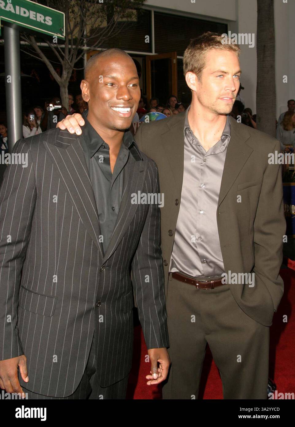 June 3, 2003 - Hollywood, CA, USA - PAUL WALKER AND TYRESE -..2 FAST 2 ...