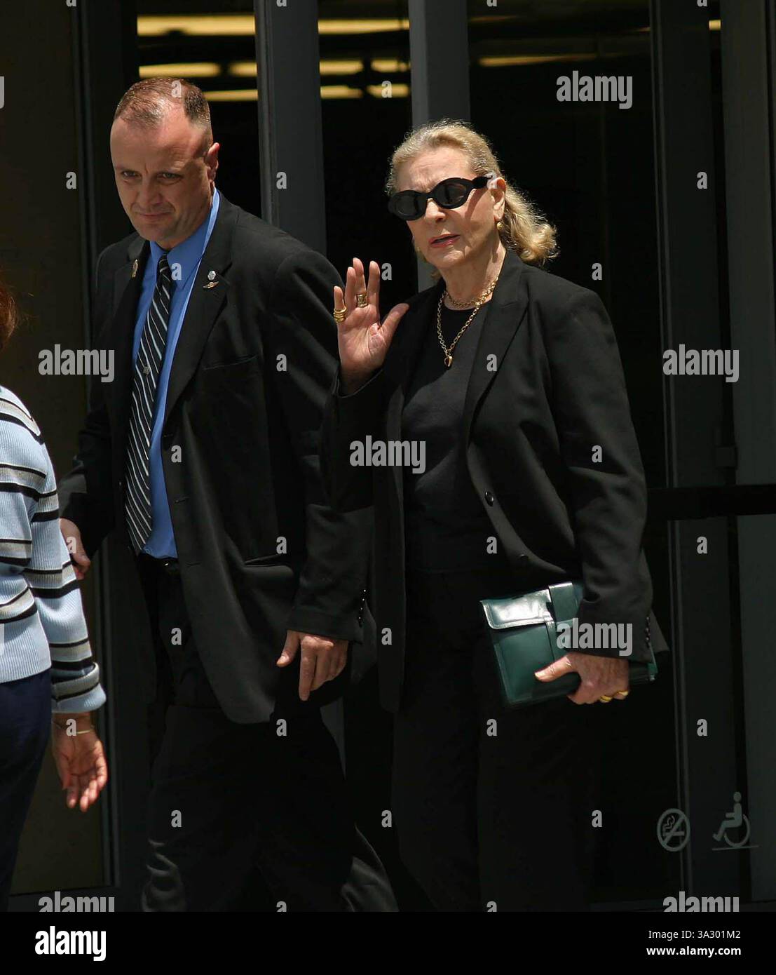 June 16, 2003 - Los Angeles, CA, USA - LAUREN BACALL -..GREGORY PECK'S ...