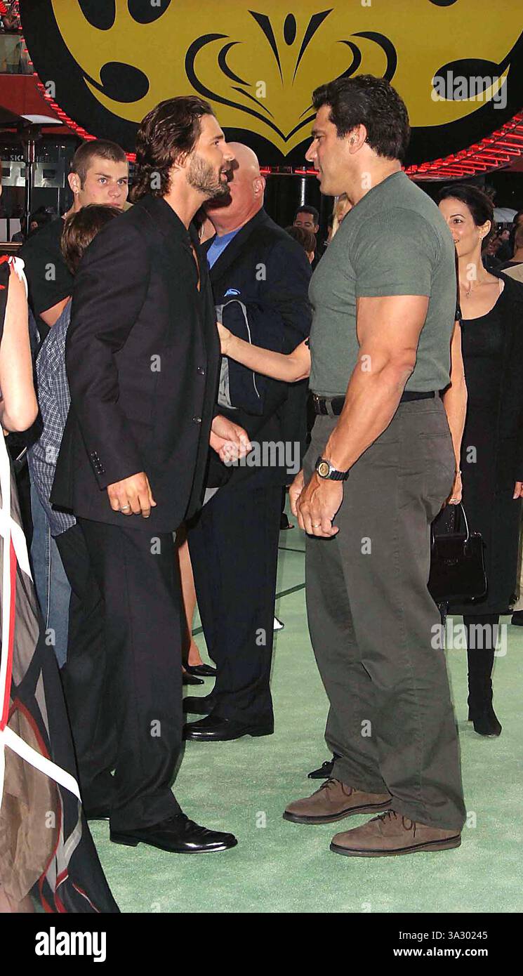 June 17, 2003 - Hollywood, CA, USA - LOU FERRIGNO AND ERIC BANA -..THE ...