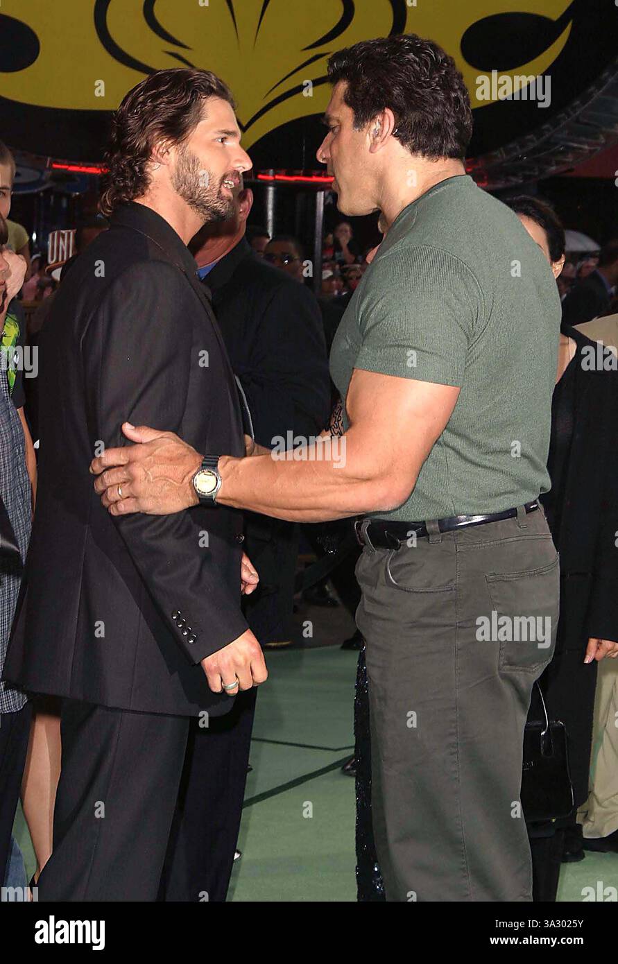 June 17, 2003 - Hollywood, CA, USA - LOU FERRIGNO AND ERIC BANA -..THE ...