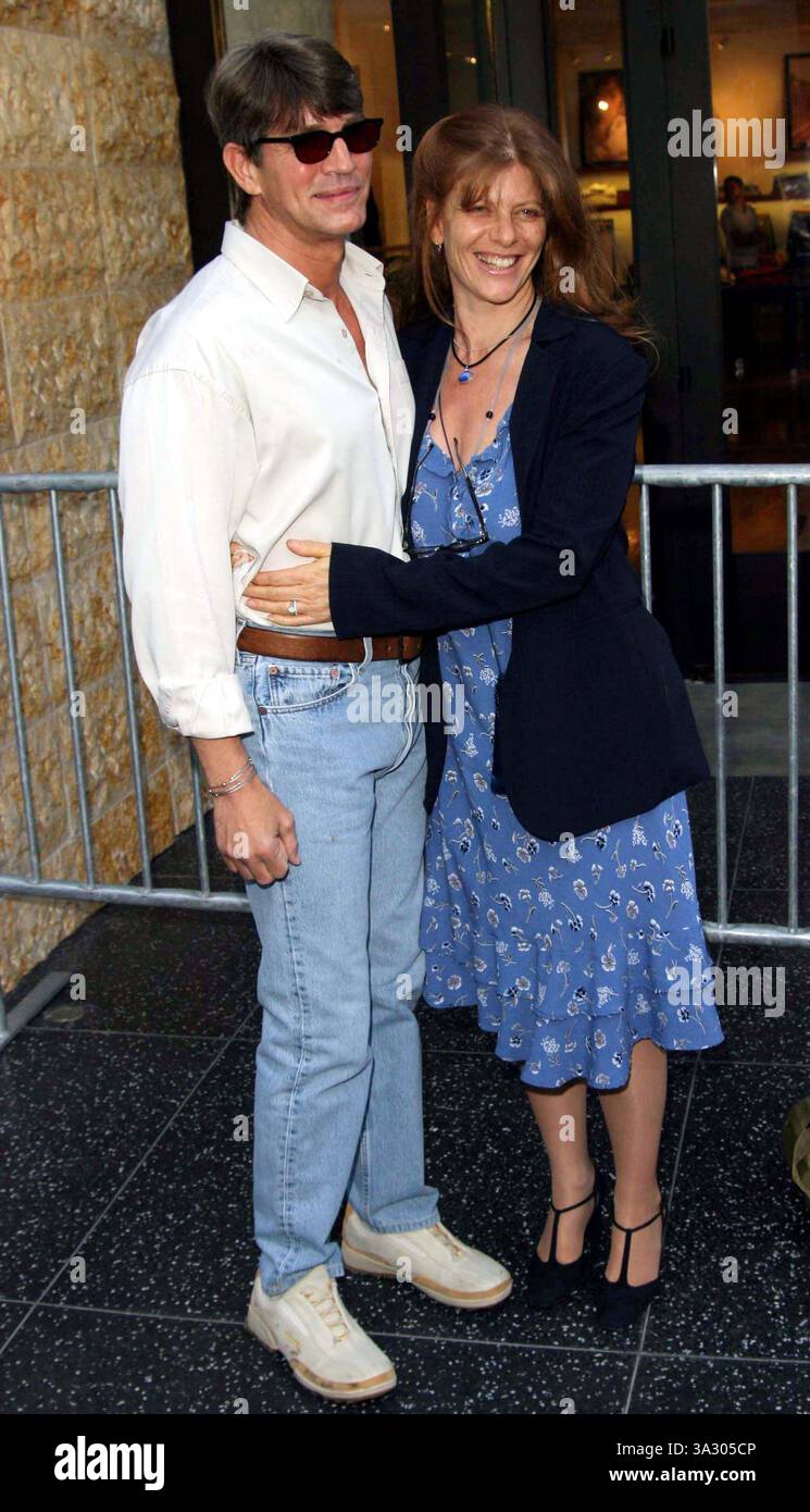 July 15, 2003 - Hollywood, CA, USA - ERIC ROBERTS AND WIFE -..ABC PRESS ...