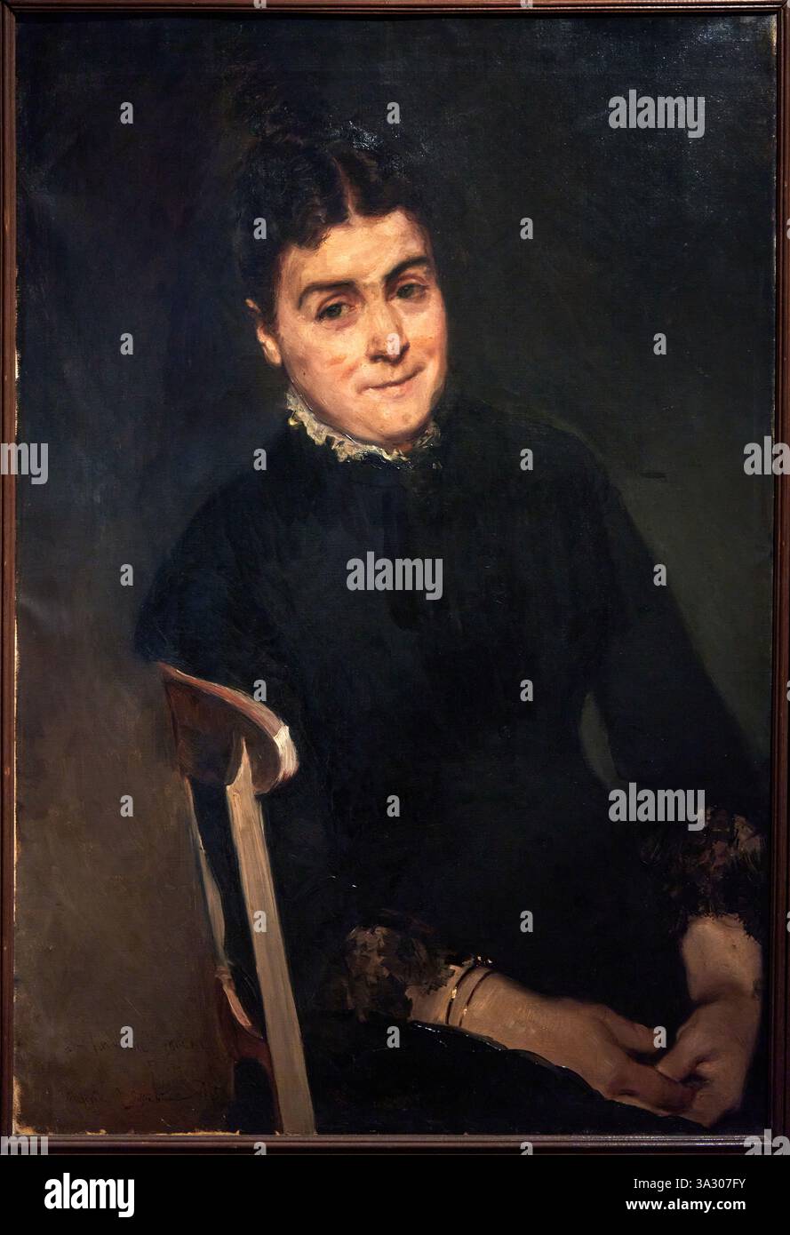 Águeda Sala Francés, sister of the artist, hermana del artista, 1885 ...