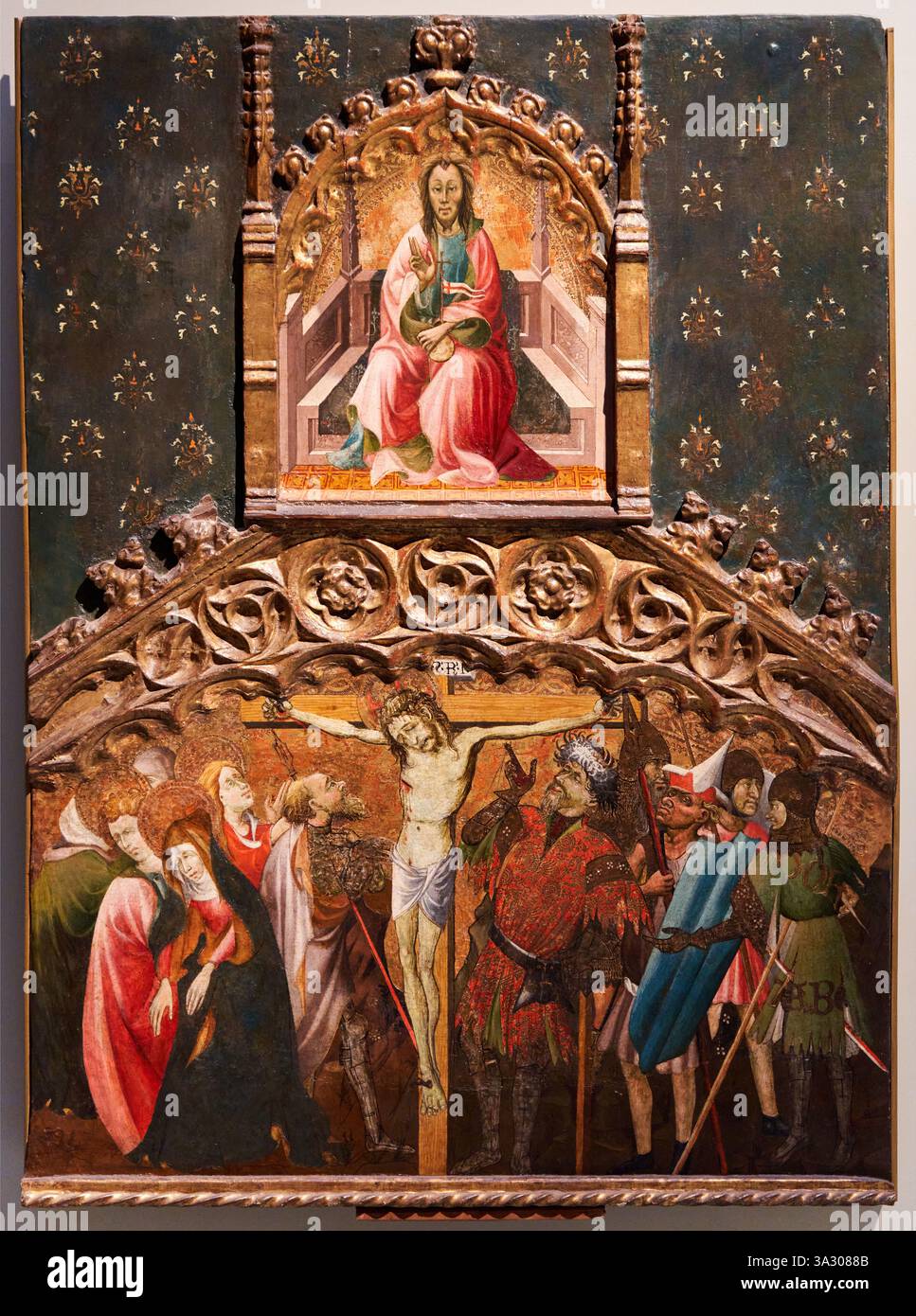 Crucifixión y Padre Eterno, Crucifixion and Eternal Father, Temple on ...