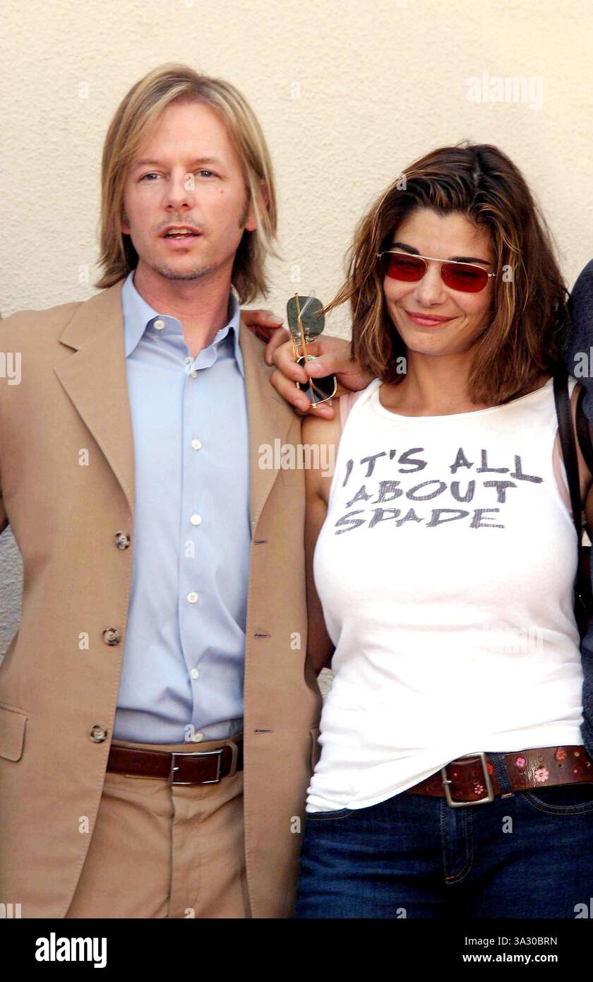 Sept. 5, 2003 - Hollywood, CA, USA - DAVID SPADE, LAURA SAN GIACOMO ...