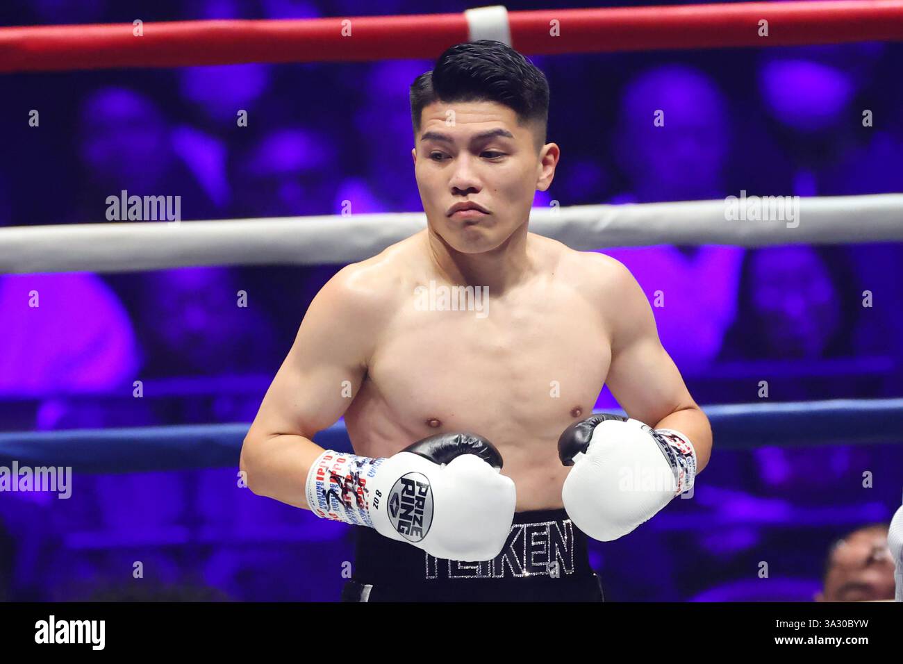 Tokyo, Japan. 13th Mar, 2025. Tomoya Tsuboi (JPN) Boxing : 8R 117 pound ...