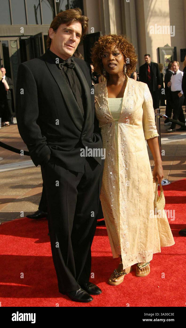 Sept. 13, 2003 - Los Angeles, CA, USA - ALFRE WOODARD AND HUSBAND ...