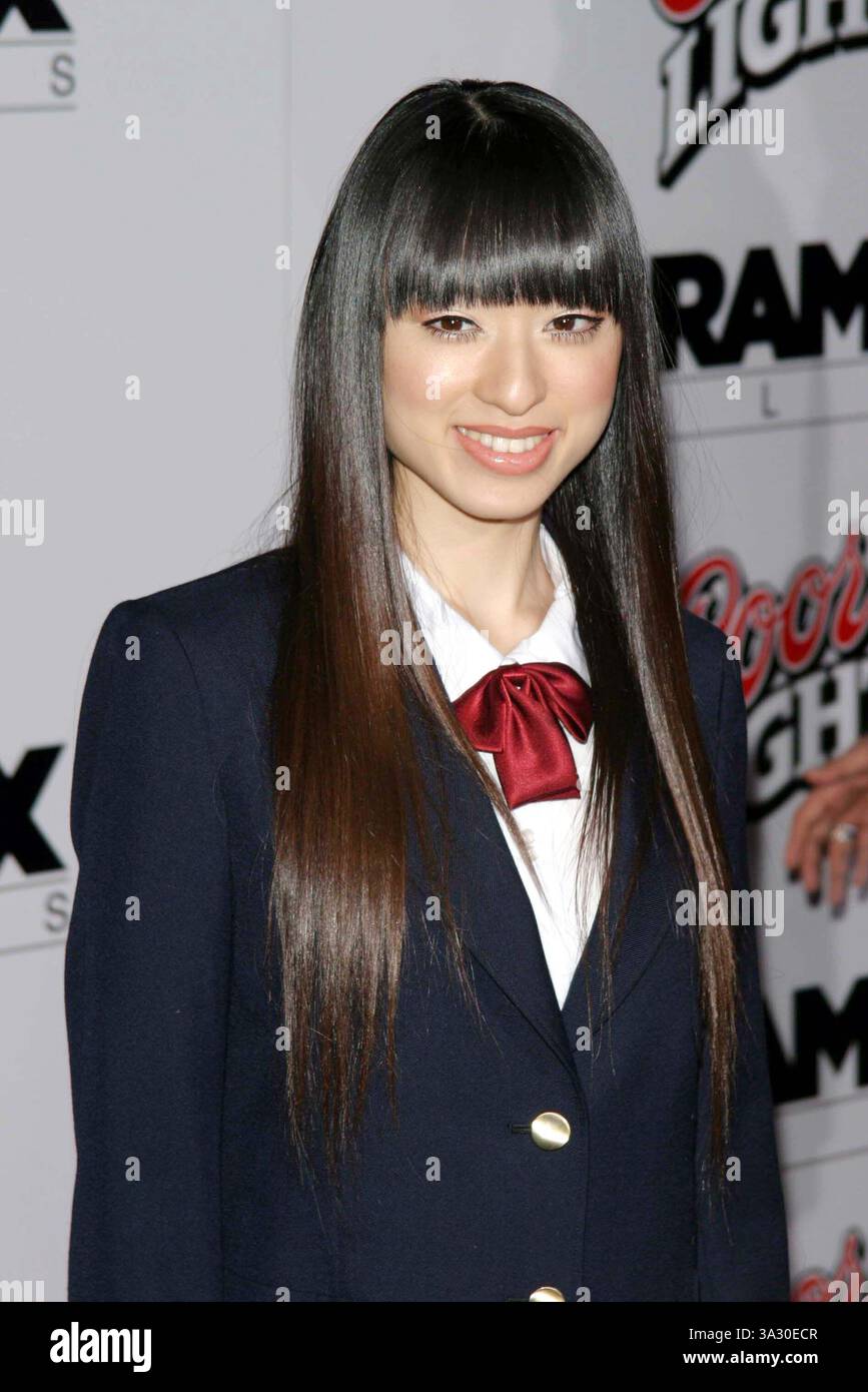 Sept. 29, 2003 - Hollywood, CA, USA - CHIAKI KURIYAMA -..KILL BILL VOL.1 - PREMIERE -.GRAUMAN'S ...
