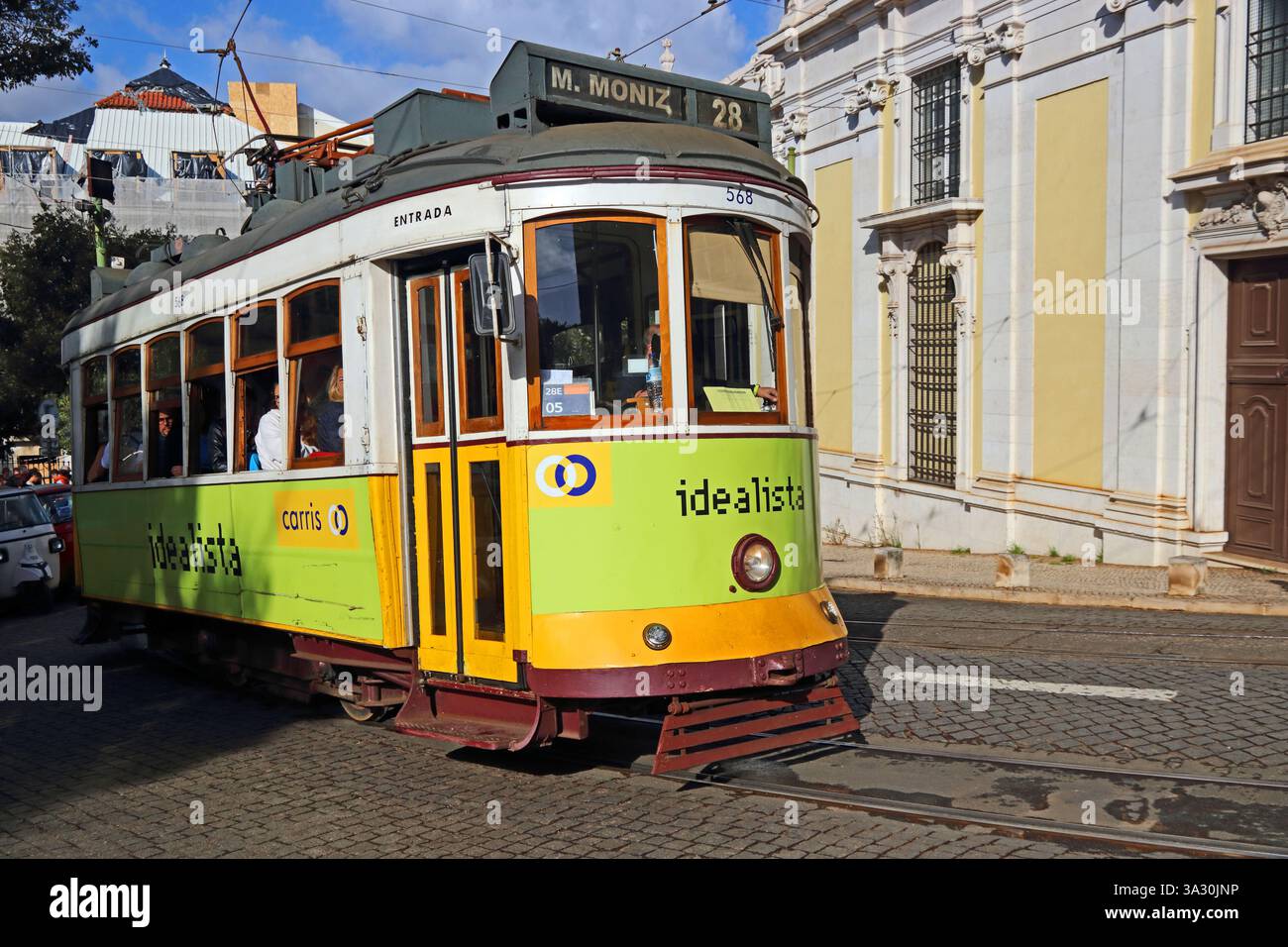 Iconic tram no 28 hi-res stock photography and images - Alamy