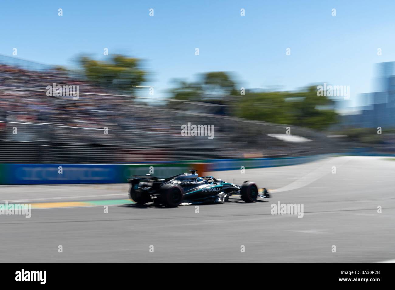 GEORGE RUSSELL (GBR) of Mercedes-AMG PETRONAS F1 Team #63 during the ...