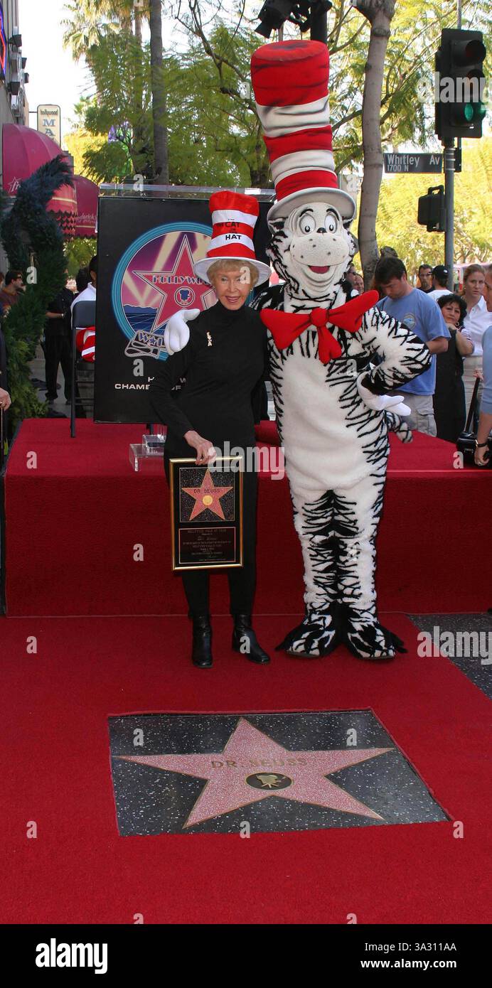 Mar. 11, 2004 - Hollywood, CALIFORNIA, USA - AUDREY GEISEL, THE WIFE OF ...