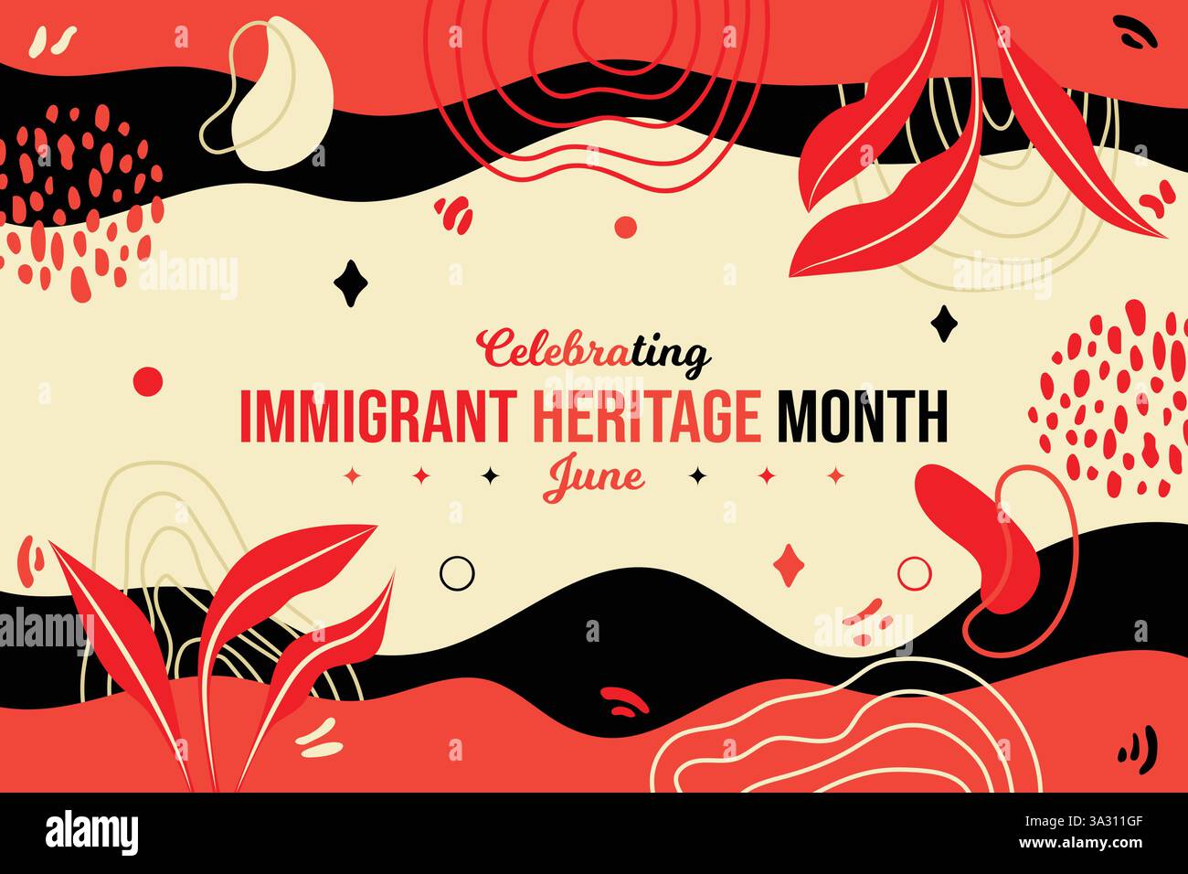 Immigrant heritage month Stock Vector Images - Alamy