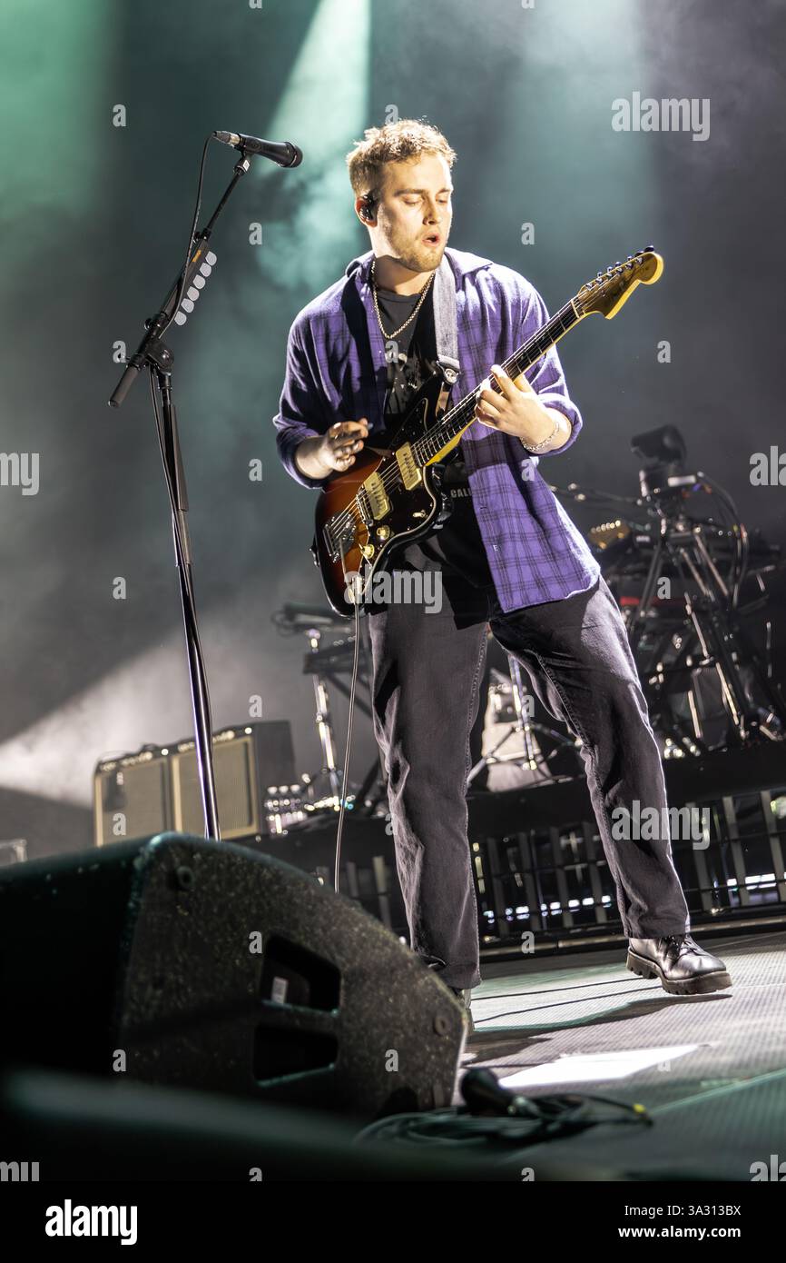 Bergamo, Italy. 13th Mar, 2025. The English singer-songwriter SAM ...
