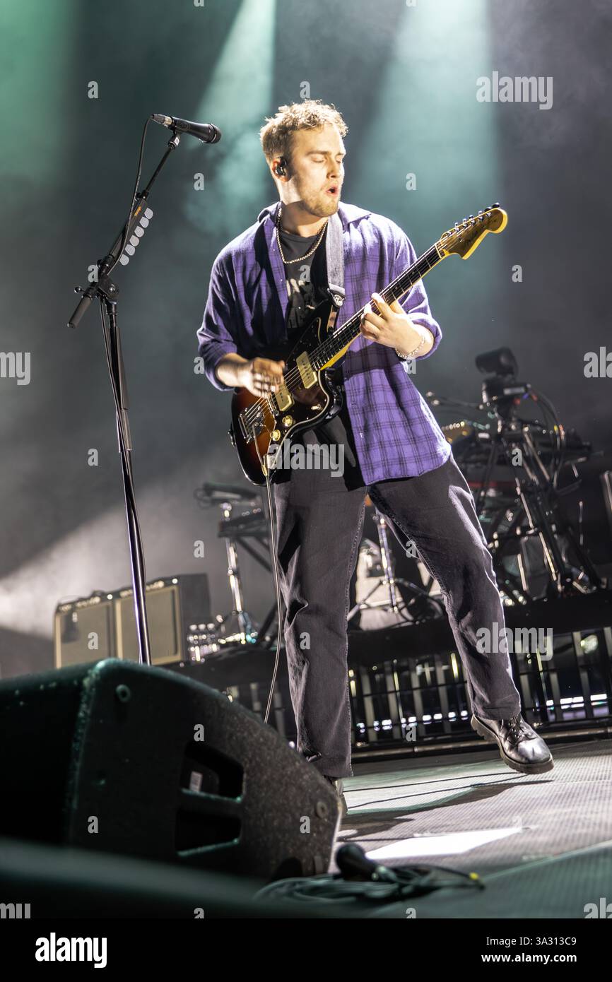Bergamo, Italy. 13th Mar, 2025. The English singer-songwriter SAM ...