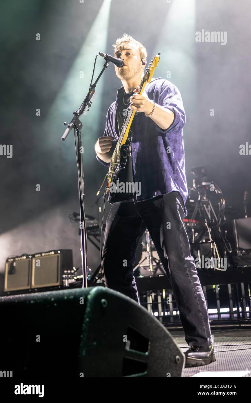 Bergamo, Italy. 13th Mar, 2025. The English singer-songwriter SAM ...