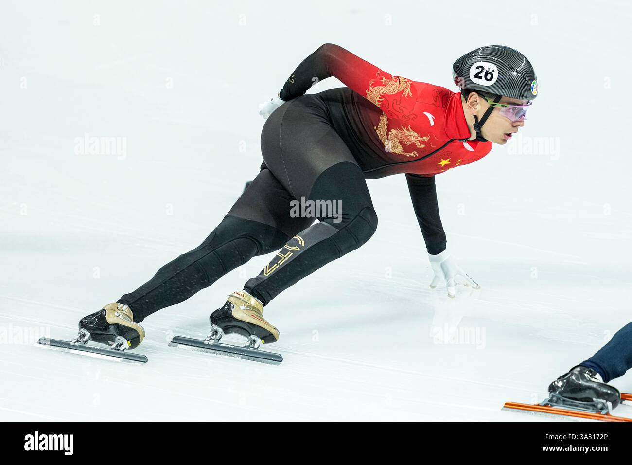 BEIJING, CHINA - MARCH 14: Shaolin Liu of China during the ISU World ...