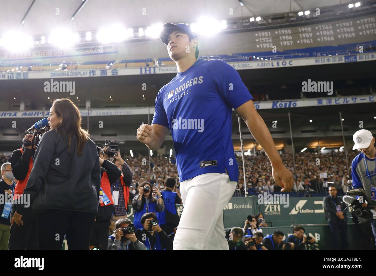 Los Angeles Dodgers designated hitter Shohei Ohtani is pictured during ...