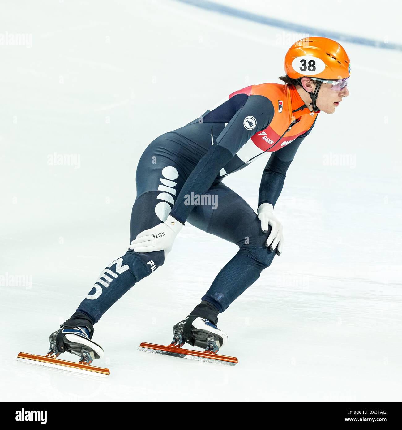 BEIJING, CHINA - MARCH 14: Daan Kos of Netherlands during the ISU World ...