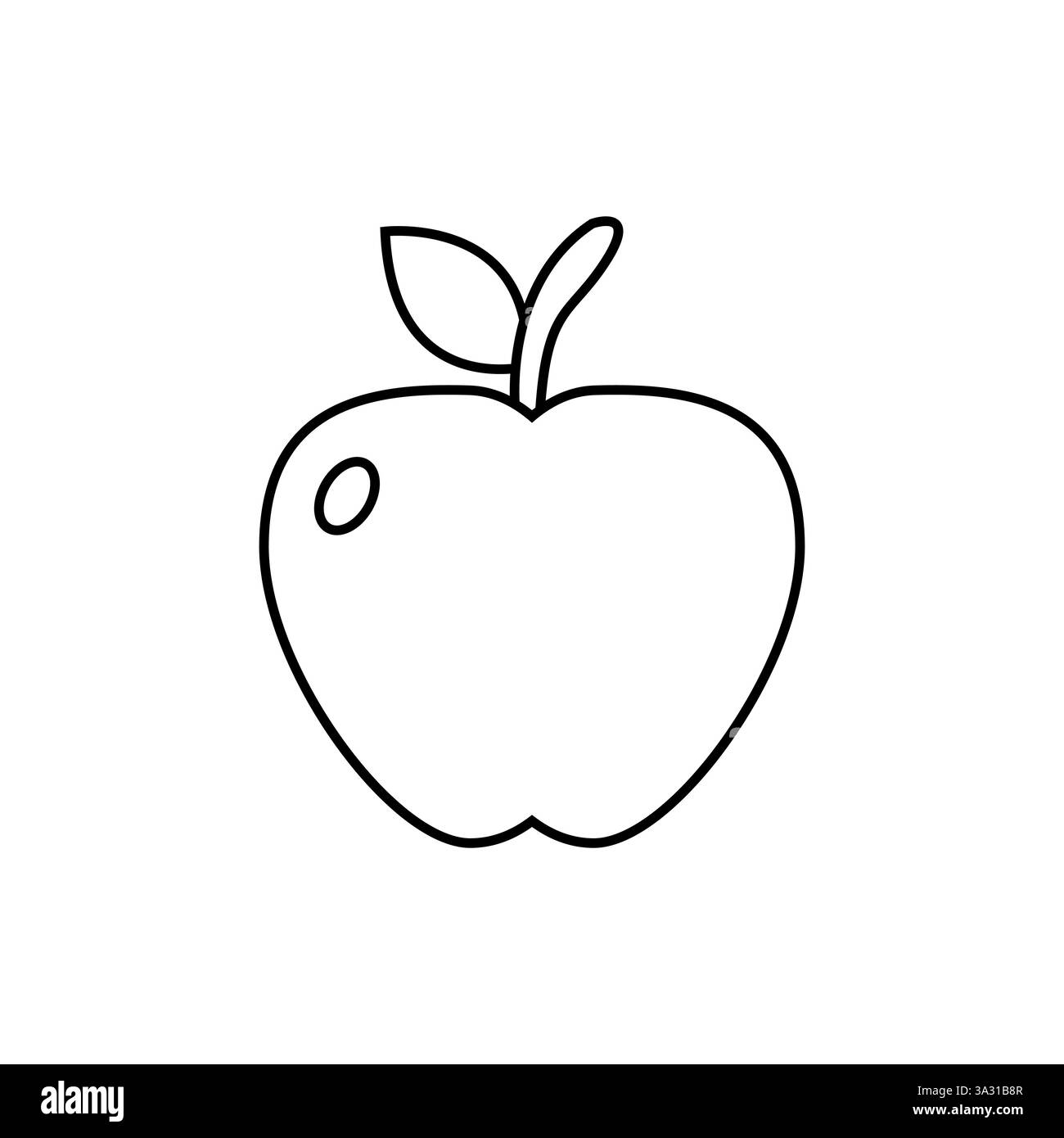 Printable fruit coloring hi-res stock photography and images - Alamy