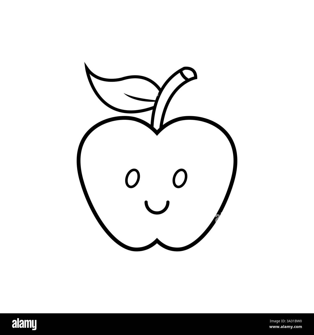 Fruit line drawing hi-res stock photography and images - Alamy