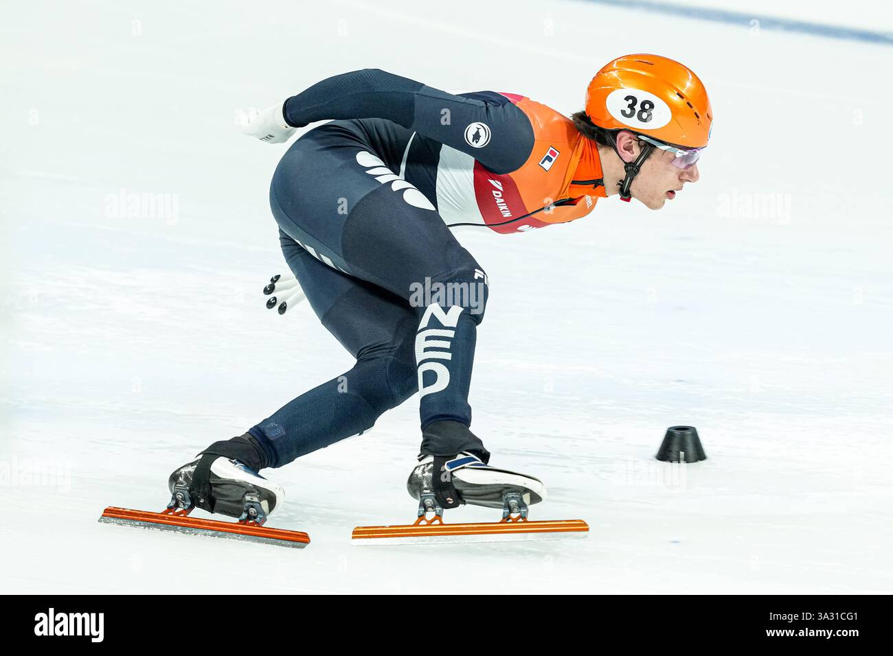 BEIJING, CHINA - MARCH 14: Daan Kos of Netherlands during the ISU World ...
