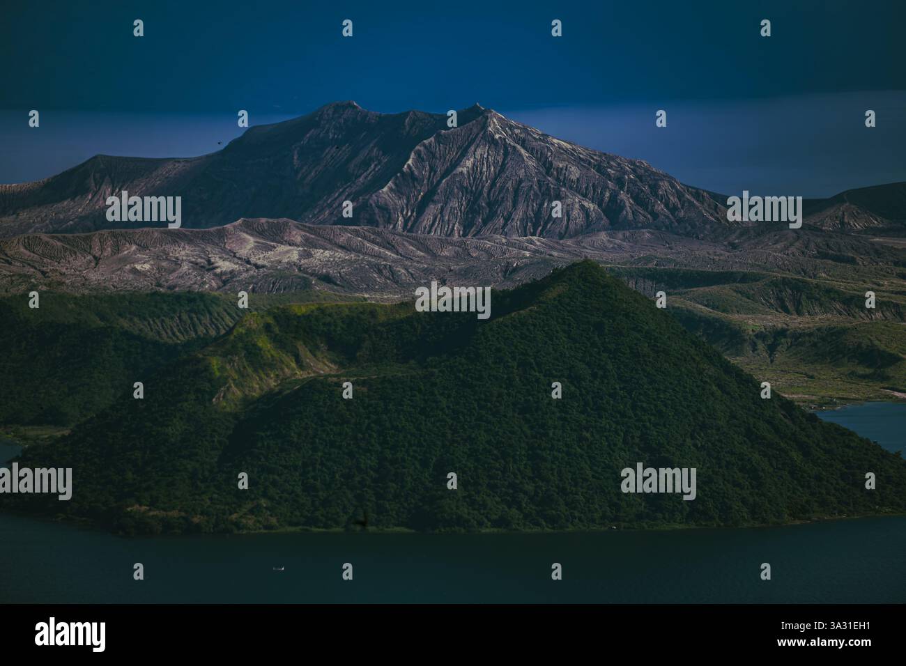 Landscape view taal volcano hi-res stock photography and images - Alamy