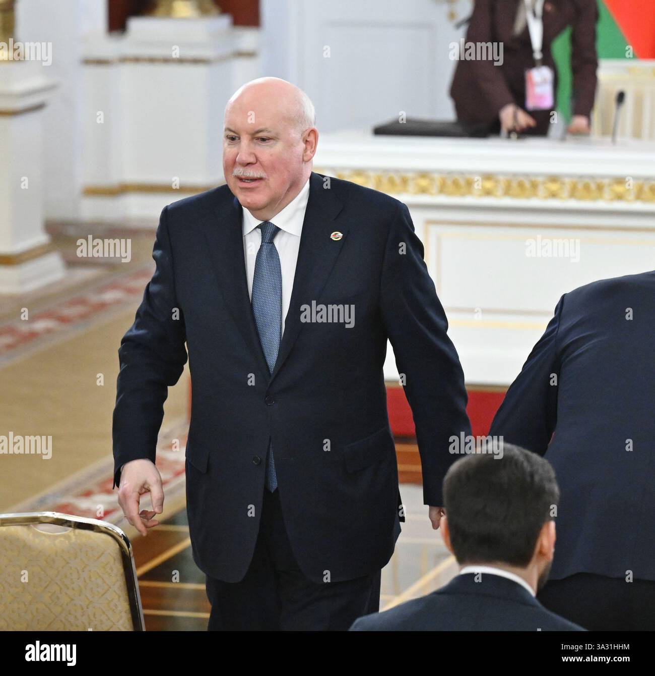 Moscow, Russia. 13th Mar, 2025. Secretary of State of the Union State ...