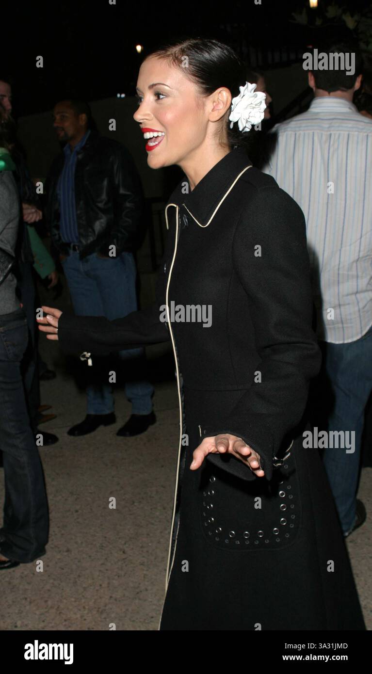 Oct. 13, 2004 - Beverly Hills, CALIFORNIA, USA - ALYSSA MILANO -..YOUNG ...