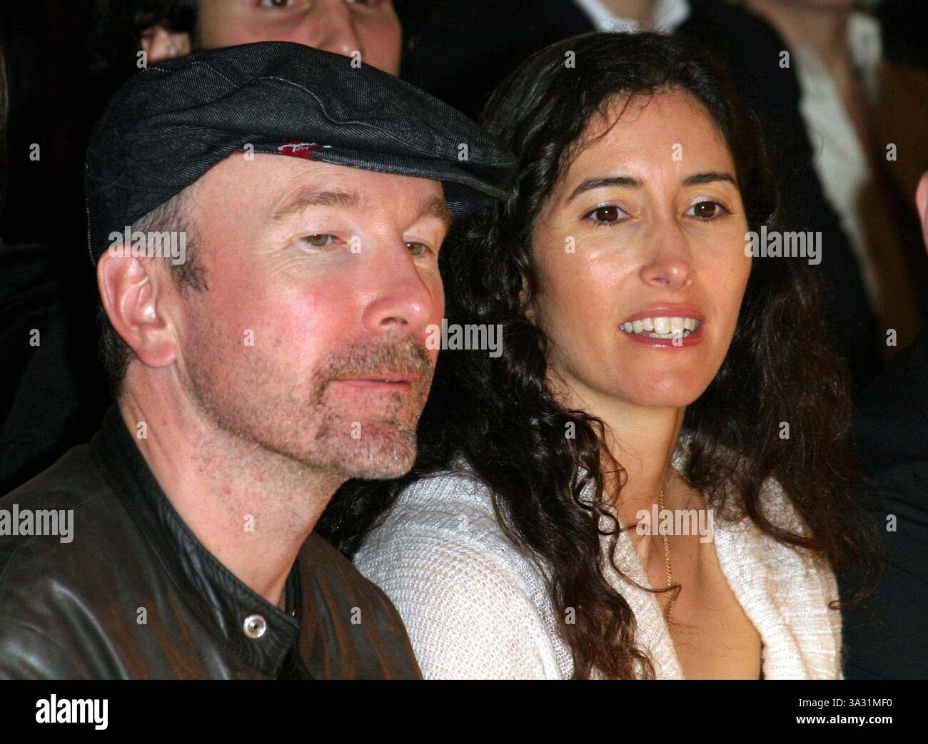 Edge u2 wife morleigh steinberg hi-res stock photography and images - Alamy