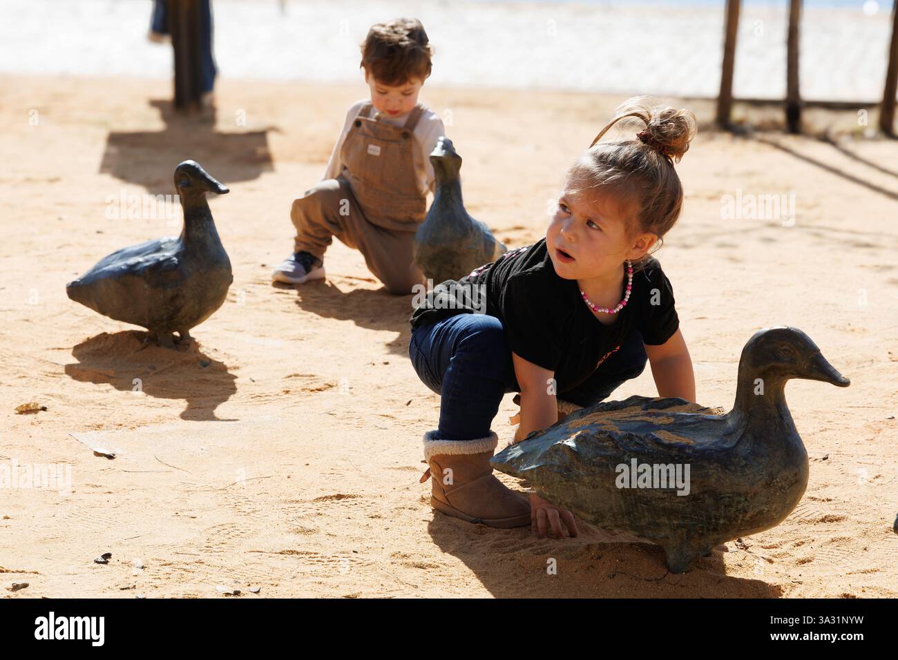 Portugal children playing algarve hi-res stock photography and images ...