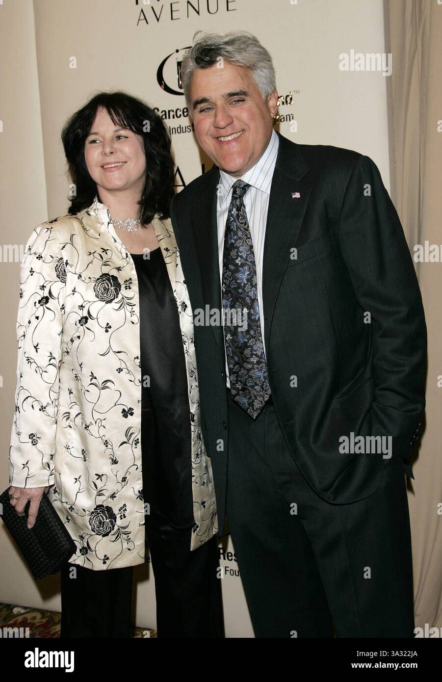 Mar. 1, 2005 - Beverly Hills, CALIFORNIA, USA - JAY LENO, WIFE MAVIS ...