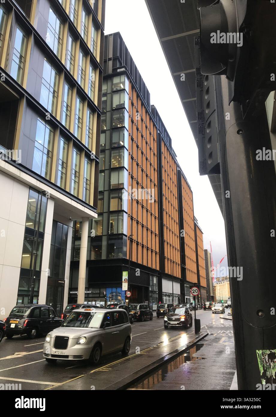 View of the new office Development on Pancras Square London UK near ...