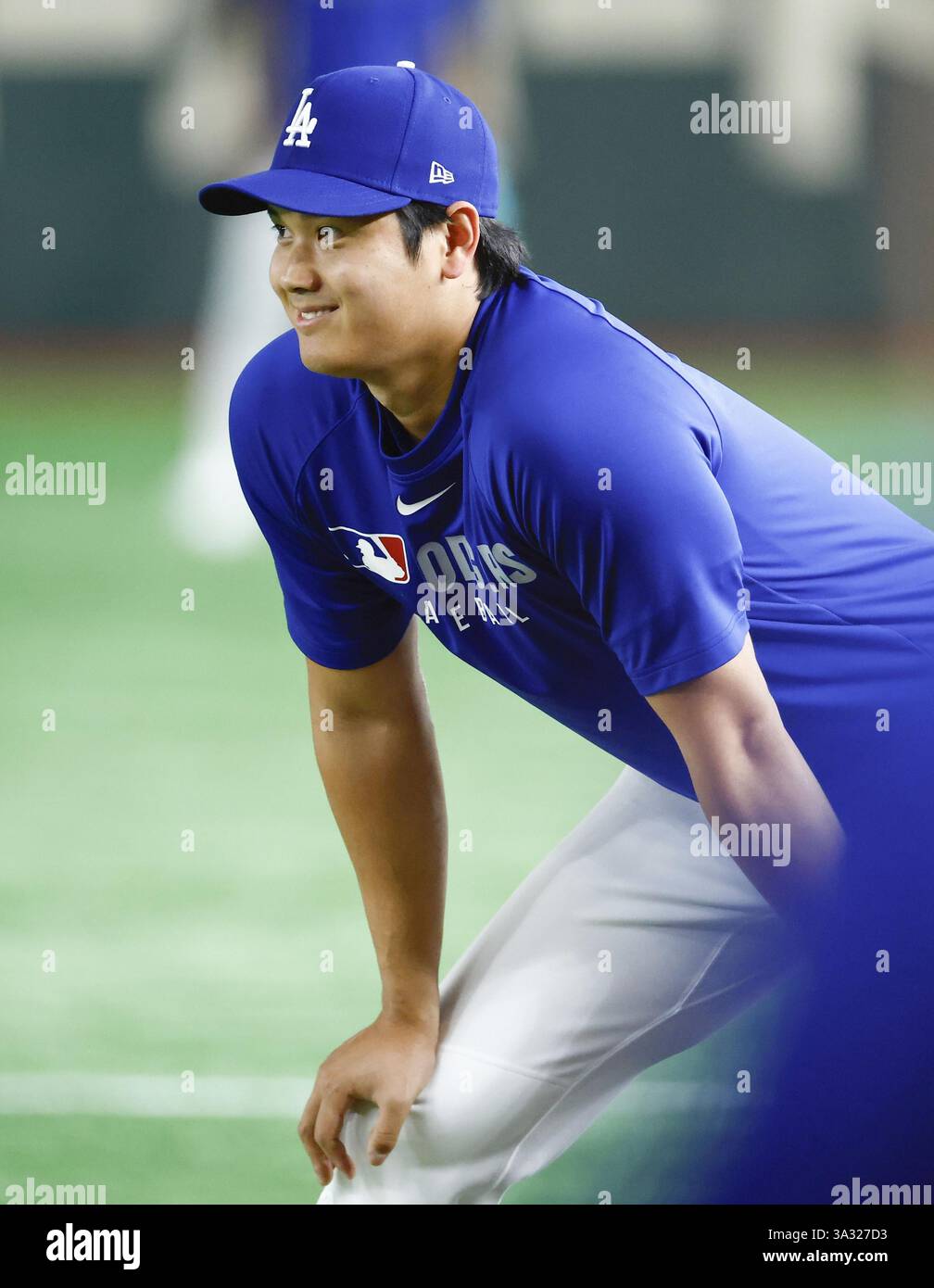 Los Angeles Dodgers designated hitter Shohei Ohtani is pictured during ...