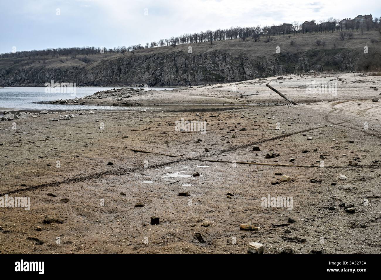 The Vyrva tract is situated in Zaporizhzhia, Ukraine, on March 10, 2025 ...